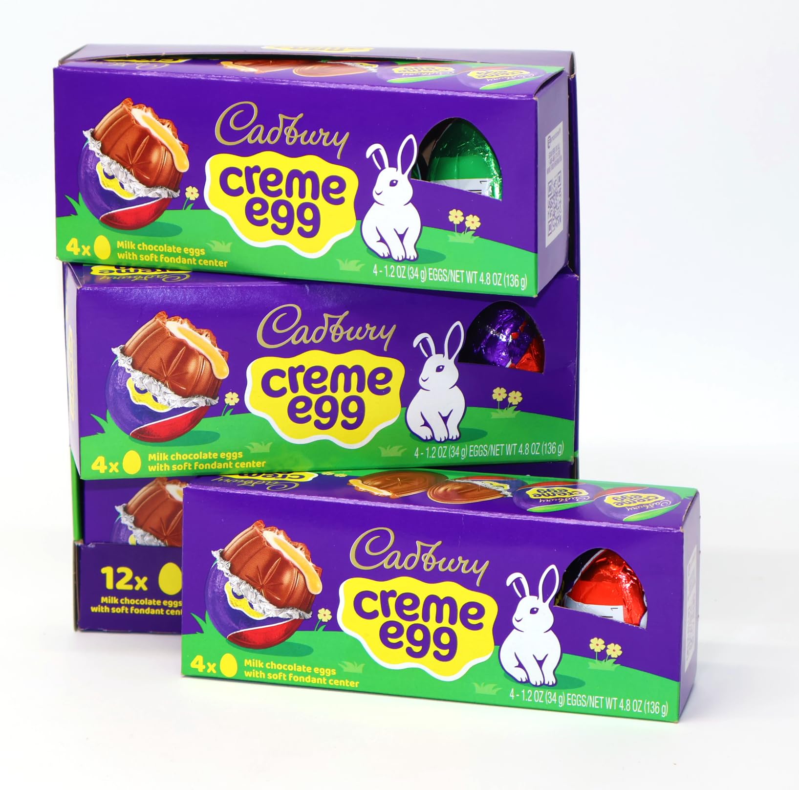 Cadbury Easter Creme Egg Milk Chocolate 3 Packs 12 Pieces – Taboom Candy