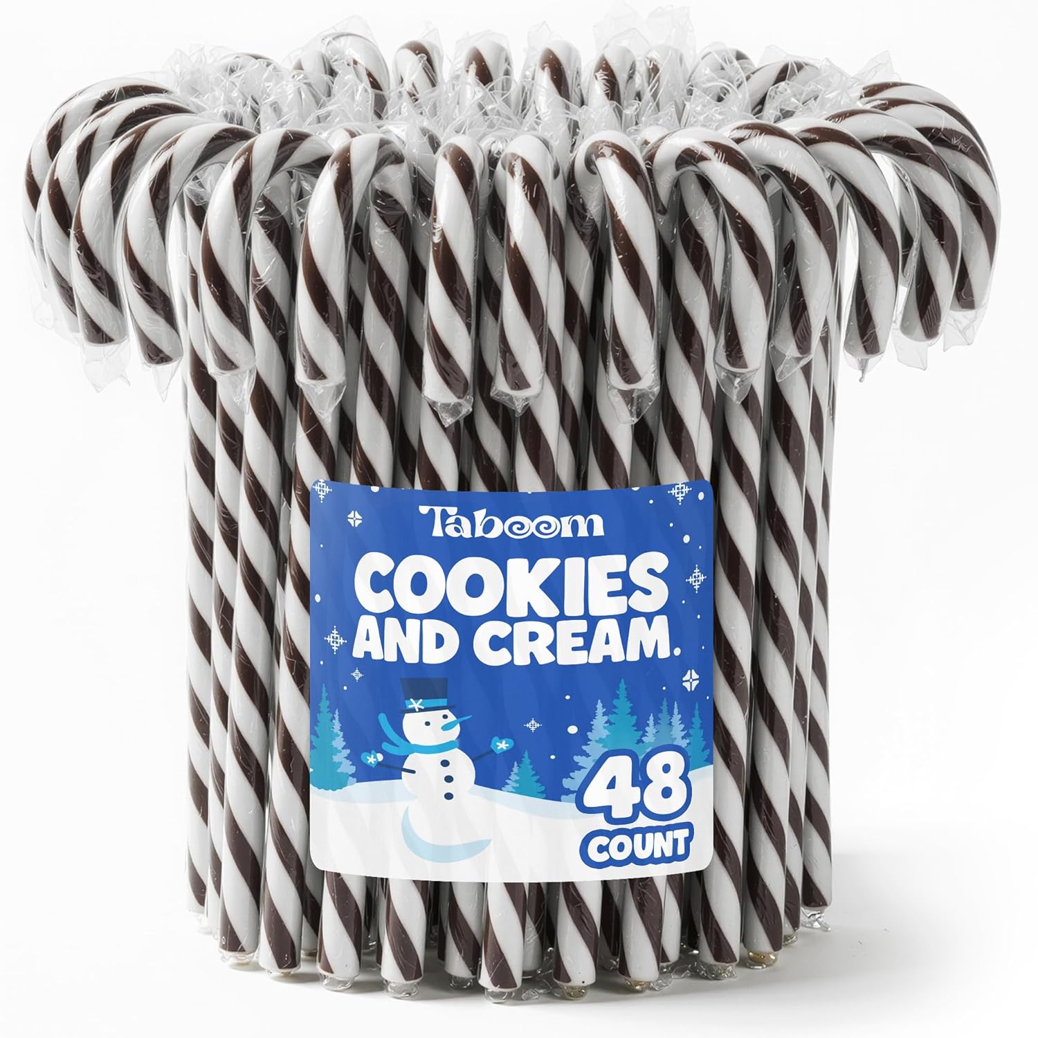 Cookies & Cream Candy Canes 48 Count Box – Taboom Candy